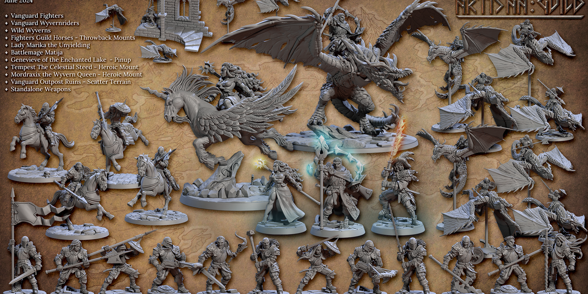 Discover the Magic of Artisan Guild's 3D Printed Miniatures — TabletopXtra