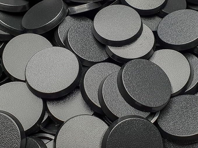Round Bases Tabletop Miniatures & Wargaming | 25mm 32mm 40mm [Multi-Li ...