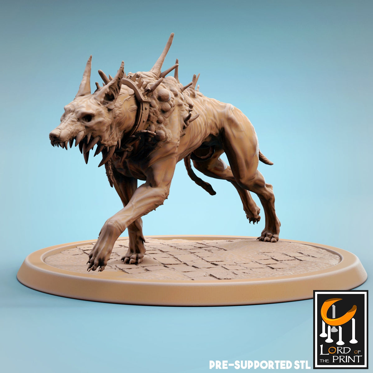 Corrupted Dog D | Fear the Old God | Fantasy Miniature | Rescale Minia ...