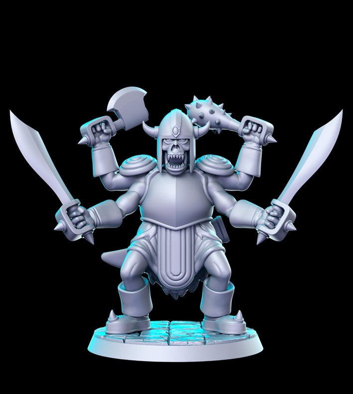 Undead 4 Arms | Classic JRPG Vol 25 | Fantasy Miniature | RN Estudio ...
