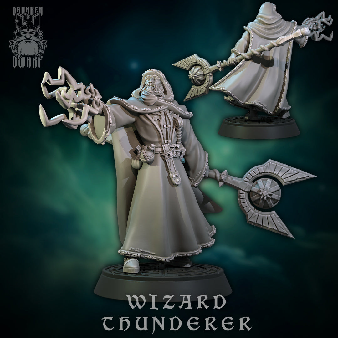 Thunderer | Wizards | Fantasy Miniature | Drunken Dwarf — TabletopXtra
